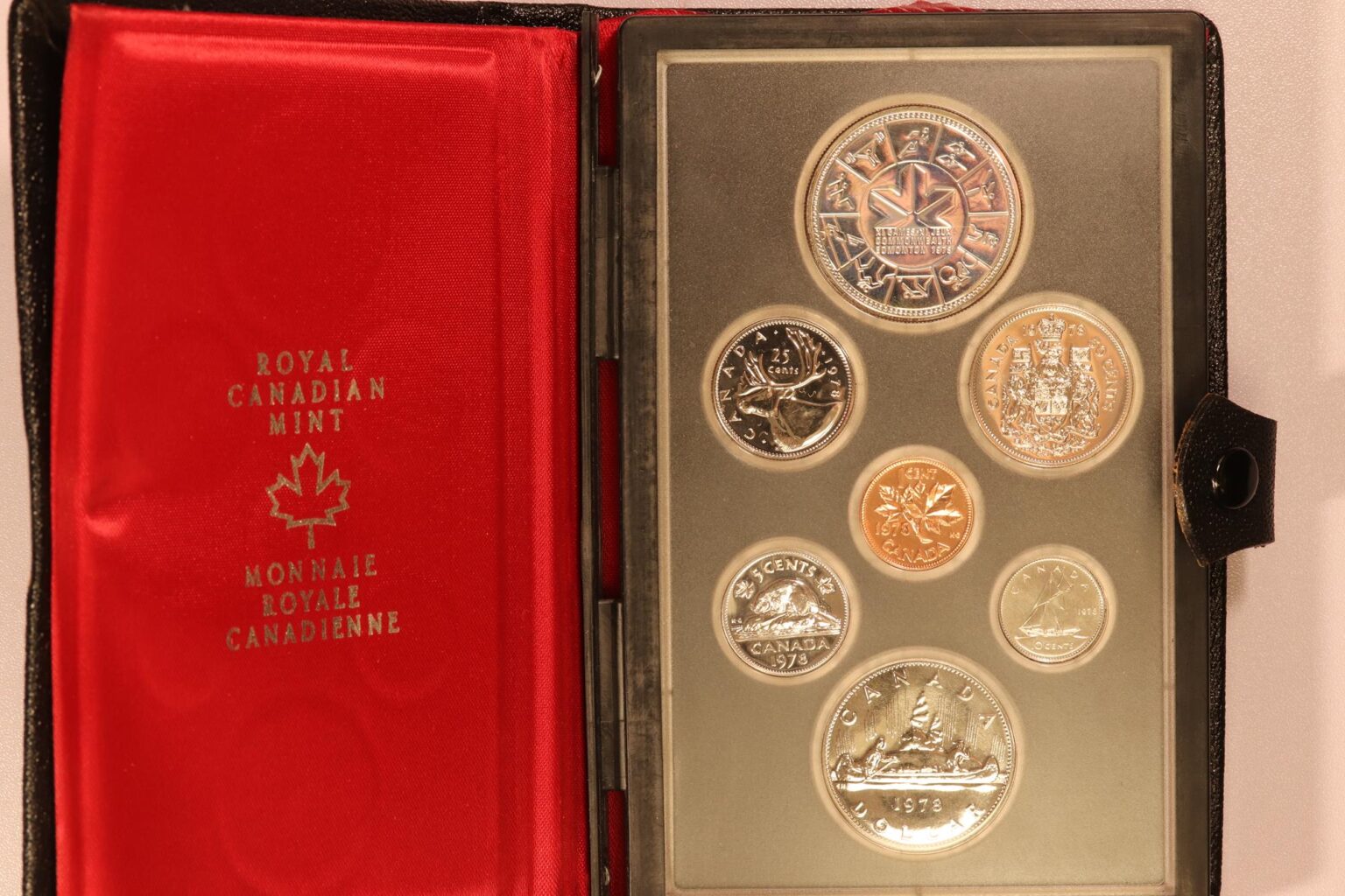 CANADA COINS SET ROYAL CANADIAN MINT 1978 - Monaco Antique Store