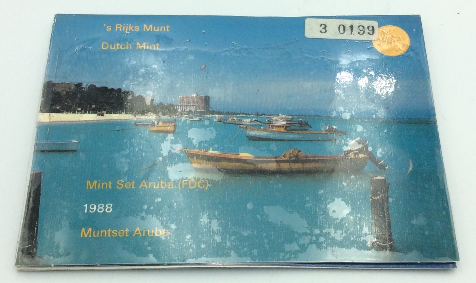 Aruba 1988 Set Coin + 1 Aruba Token - Monaco Antique Store